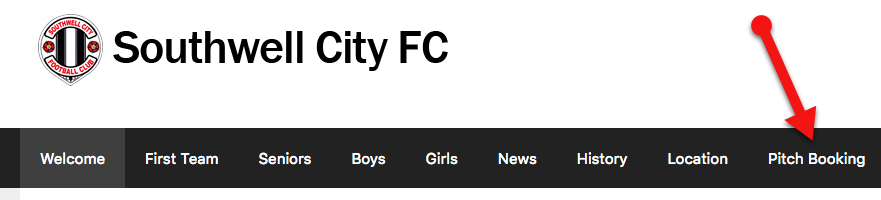New SCFC Website / Pitch Booking – Southwell City FC